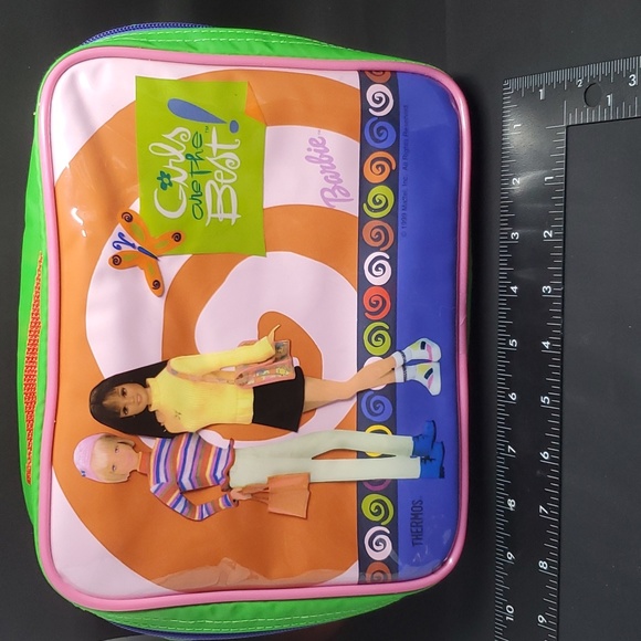 Thermos | Accessories | Barbie Doll Thermos Soft Sided Lunch Box Bag ...